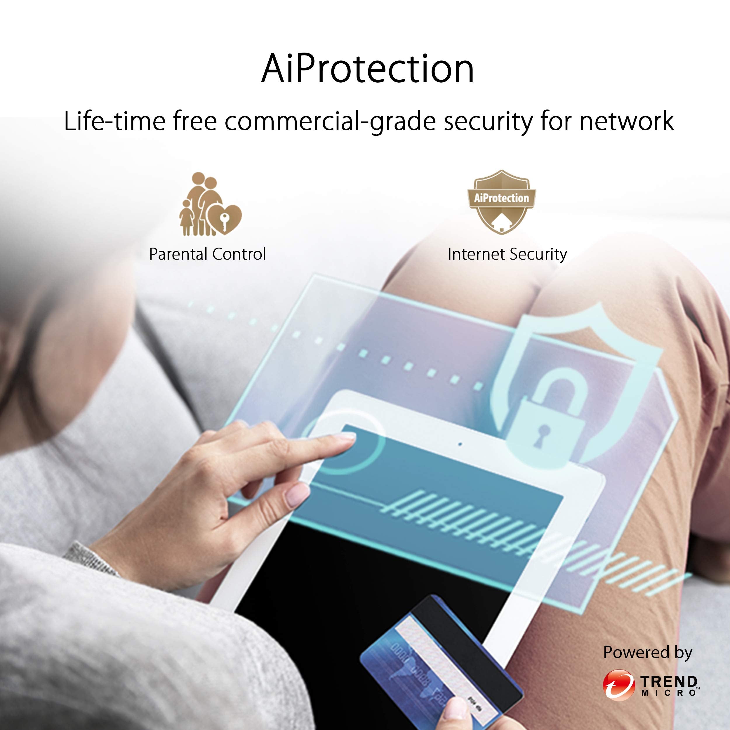 ASUS ZenWiFi AX Mini,Mesh WiFi 6 System (AX1800 XD4 1PK)-Whole Home Co ...